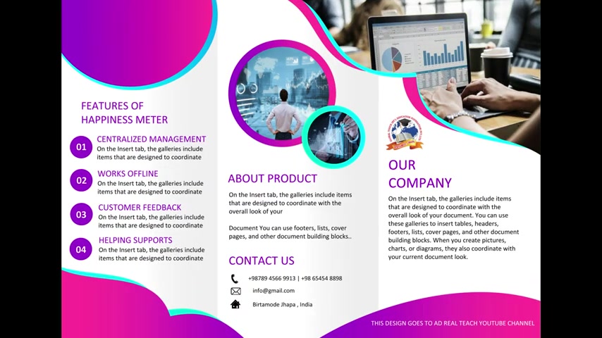 Create Stunning Trifold Brochures in MS Word: A Step-by-Step Guide