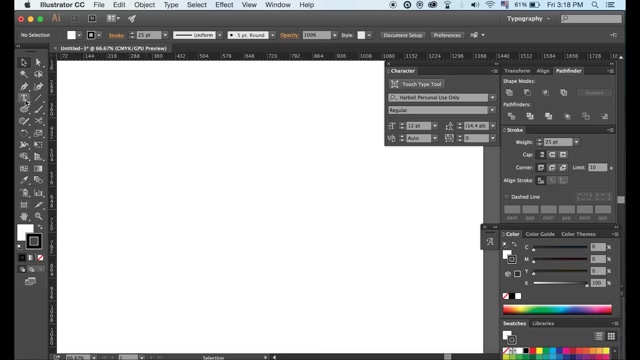 Create Outline Text in Adobe Illustrator: Stroke Techniques