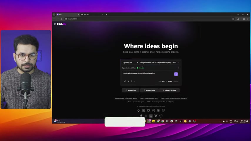 Bolt.DIY本地部署完全指南：免费LLM，极速AI应用开发