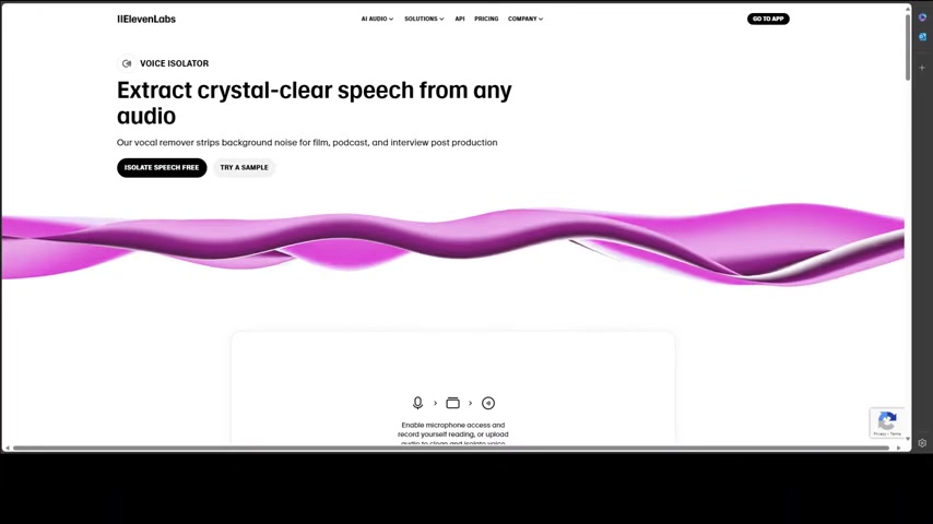 ElevenLabs Voice Isolator: Remove Background Noise & Enhance Audio