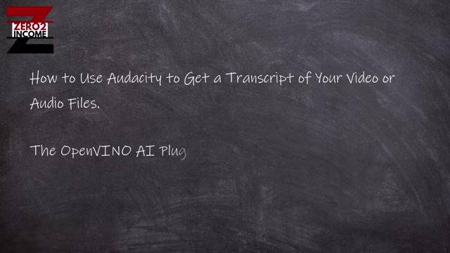 Effortless Transcription: Using Audacity with OpenVINO AI Plugin