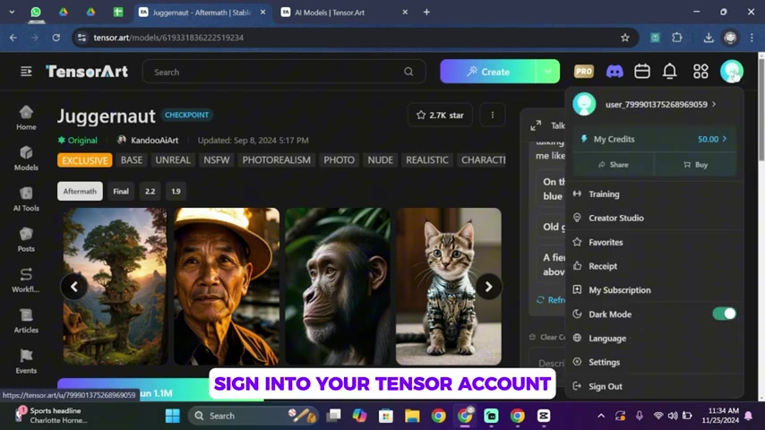 Generate Hyper-Realistic AI Images with TensorArt: Free AI Tool