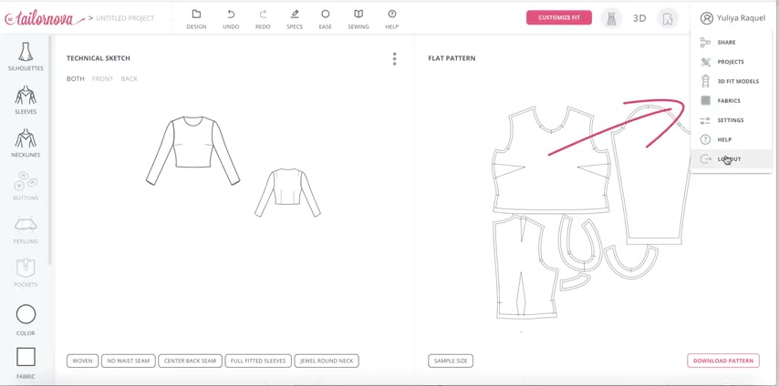 Tailornova: Die Revolution in der 3D-Modedesign-Software