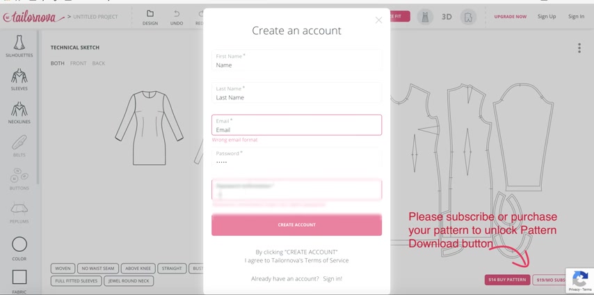 Tailornova: Design Custom Clothing Patterns with 3D Fashion Software