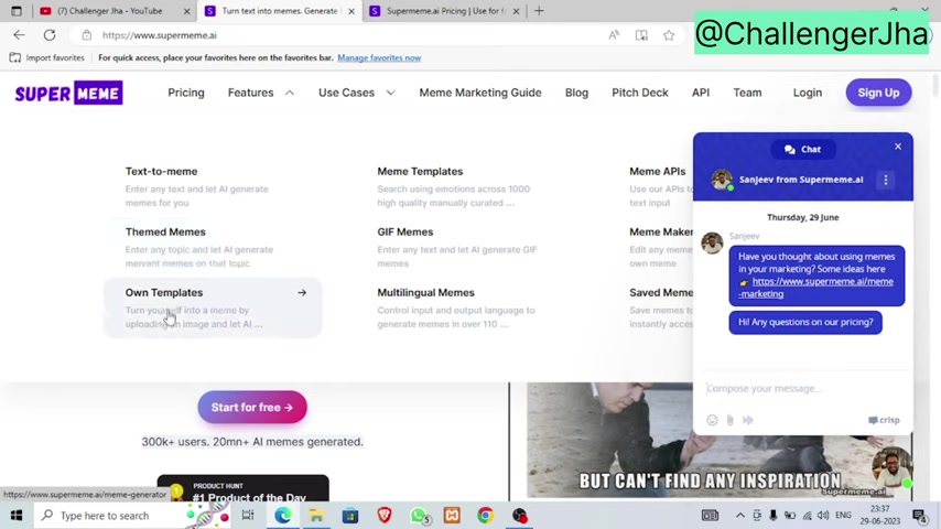 Supermeme.ai: Turn Text to Memes with AI Meme Generator