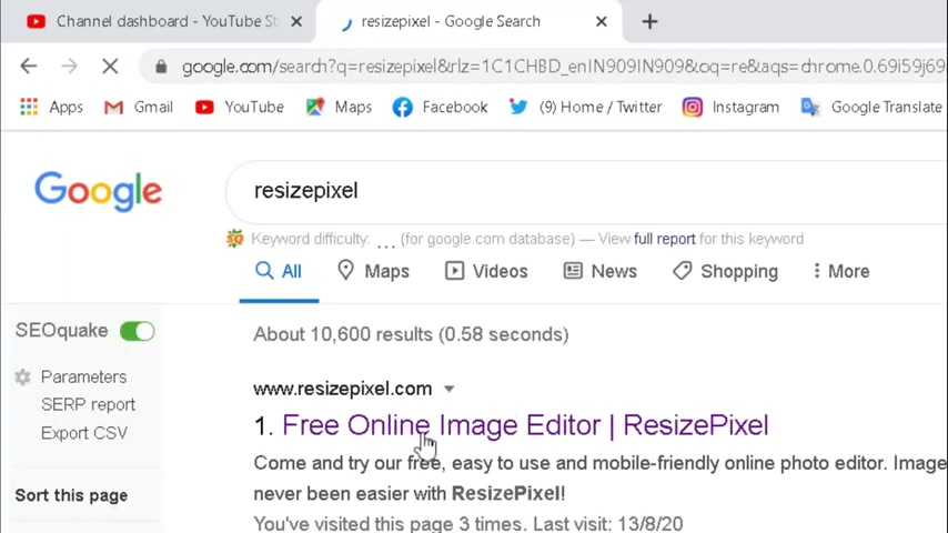 JPEG-Bilder online verkleinern: ResizePixel Anleitung