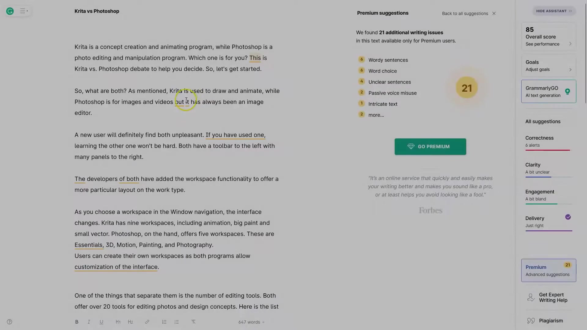 Grammarly Free vs. Premium: Which Version Is Right for You?