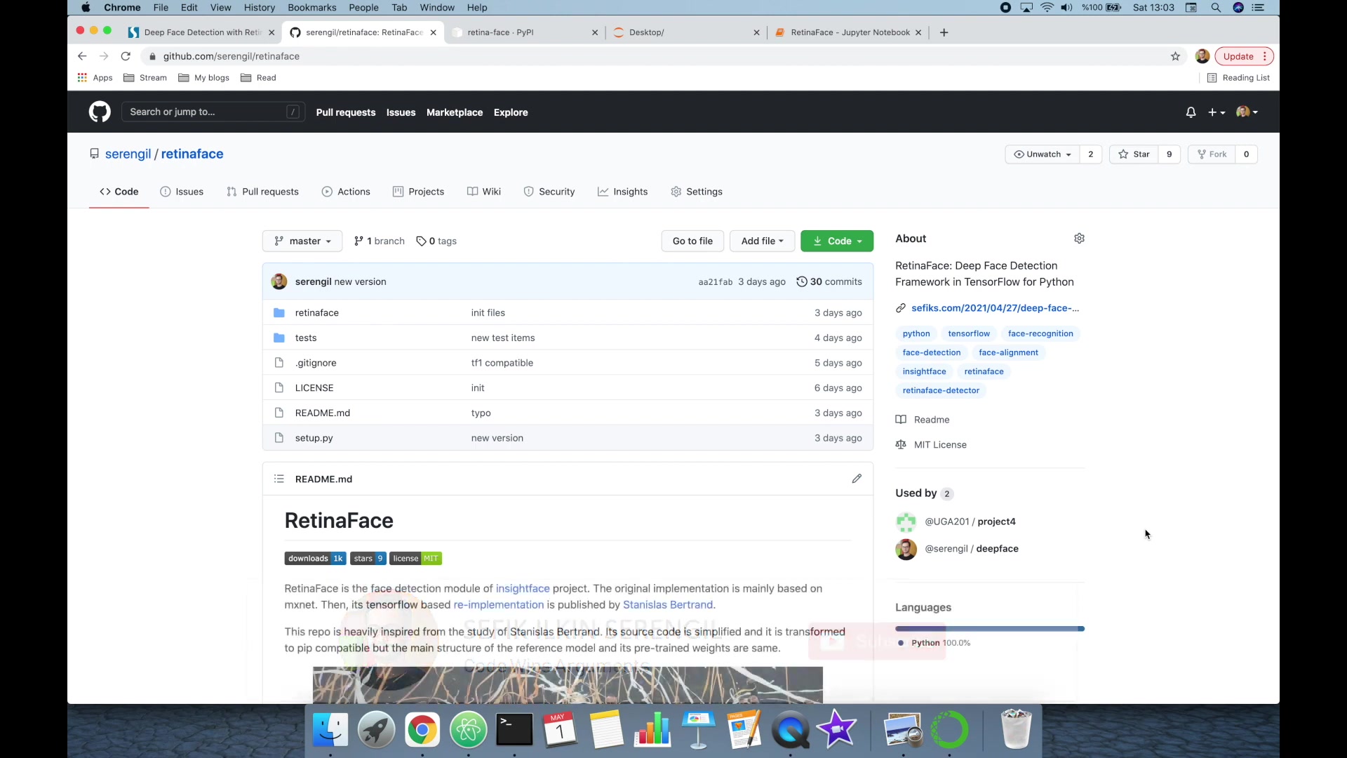 RetinaFace: Deep Face Detection with Python, Installation & Usage