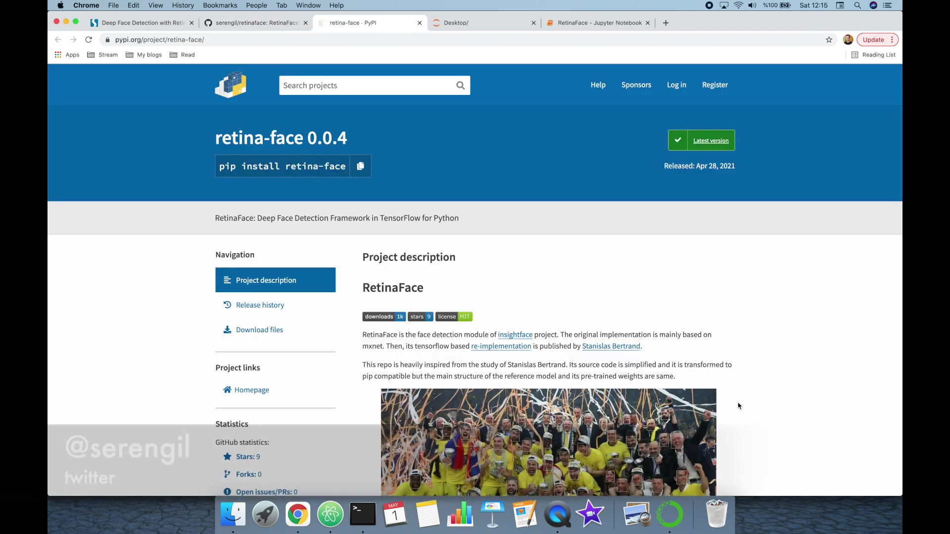 RetinaFace: Deep Face Detection with Python, Installation & Usage