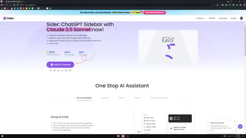 Sider: The Ultimate AI Assistant Extension for Productivity