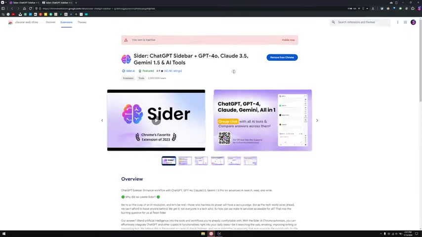 Sider: The Ultimate AI Assistant Extension for Productivity