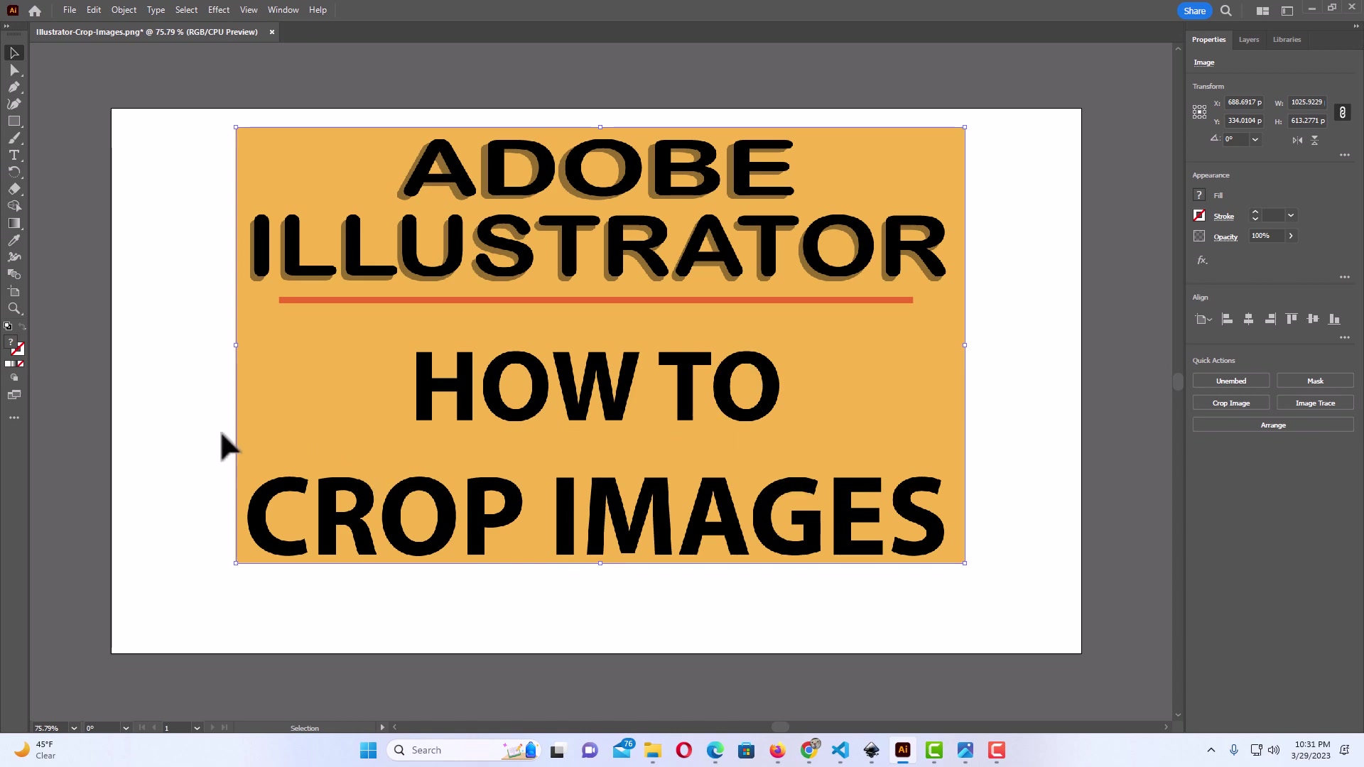 Adobe Illustrator로 이미지 자르는 방법: 완벽 가이드
