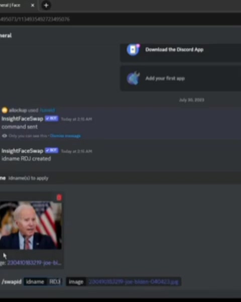 AI Face Swap Tutorial: InsightFace on Discord
