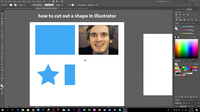 Master Shape Cutting in Adobe Illustrator: A Comprehensive Guide