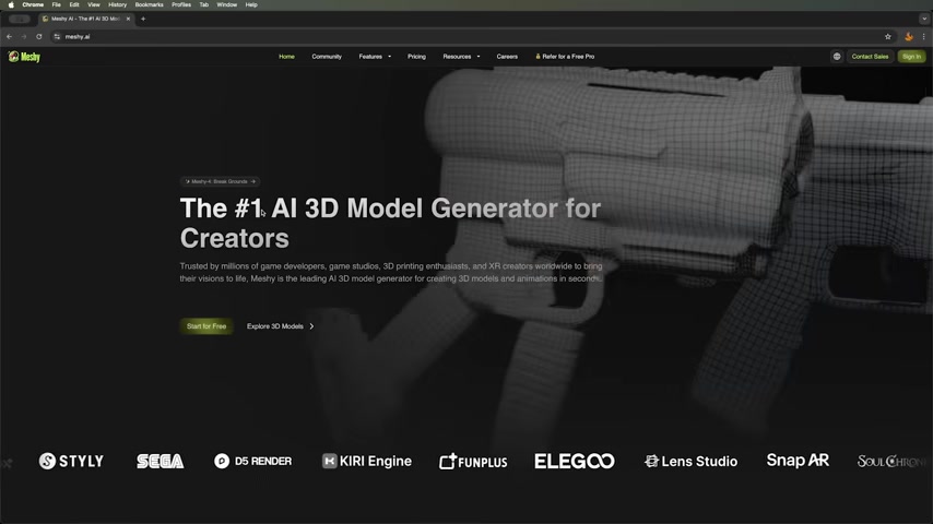 Mesh AI: Crea Modelos 3D Asombrosos con Inteligencia Artificial en 2025