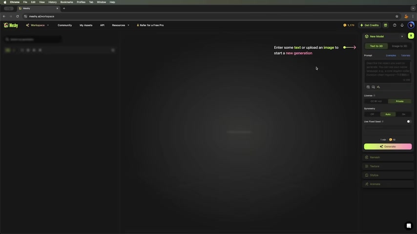 Mesh AI: AI 3D 모델 생성기로 게임 개발 혁신하기