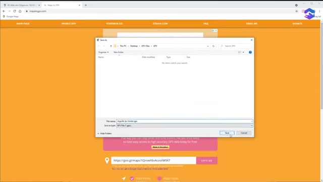 Google MapsからGPXファイルを作成する方法：3Dマップジェネレーターで活用