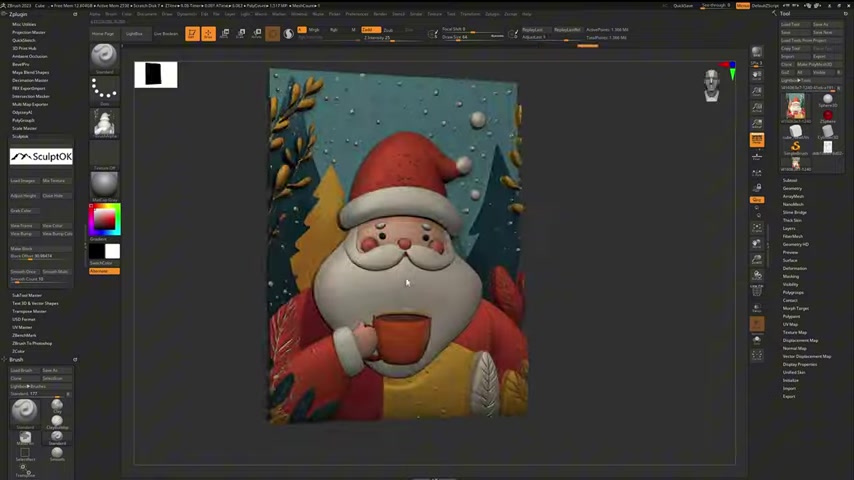 ZBrush浮雕创作终极指南: SculptOK插件深度解析