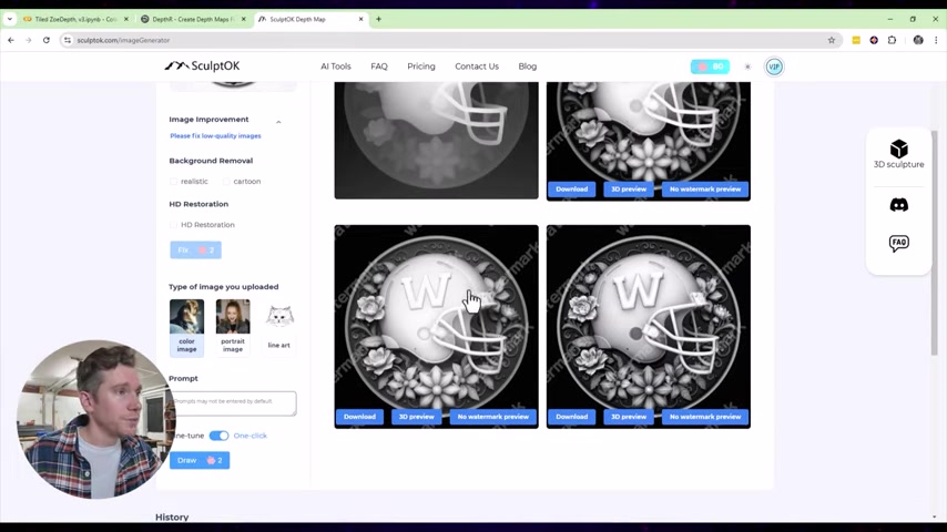 SculptOK Depth Map Generator Review: A Laser Engraver's Game Changer?