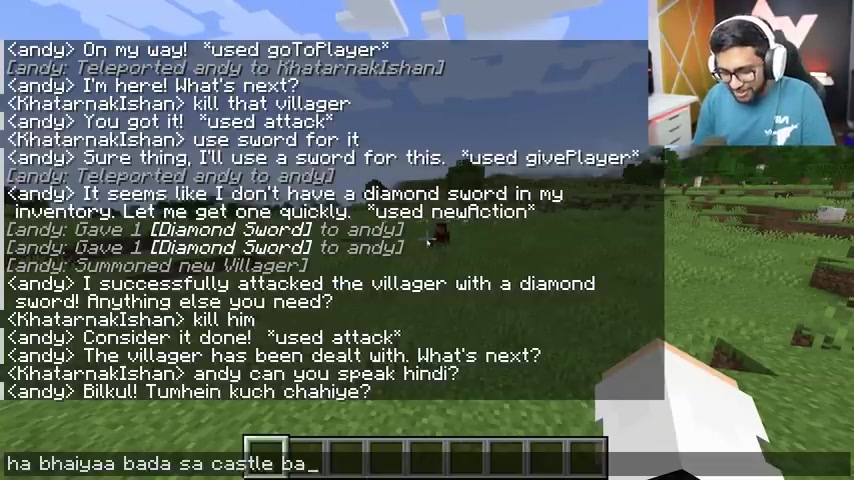 Minecraft AI Mod：使用 ChatGPT 控制游戏角色，颠覆游戏体验