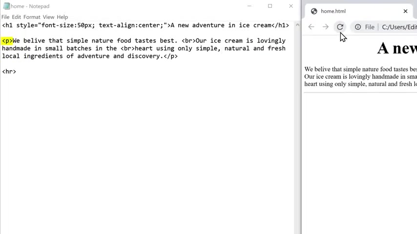 Créer un site web avec HTML : Guide pour débutants avec Notepad
