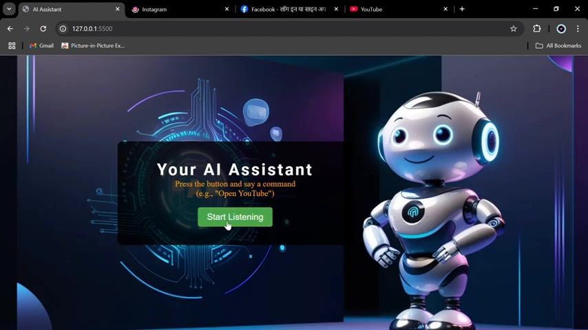 Create Your Own AI Assistant with HTML, CSS, & JavaScript