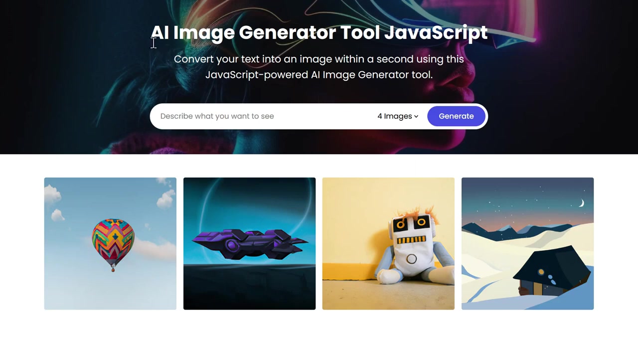 Herramientas de IA para Generar Imágenes con JavaScript: Guía Completa