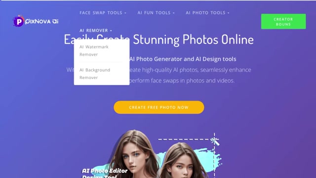 PixNova AI: Free AI Photo Editing and Design Tools Online