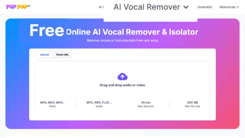 Free AI Vocal Remover: Pop Pop AI Tutorial & Uses