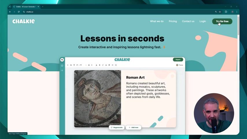 Chalkie AI Review: Effortless Lesson & Worksheet Generation