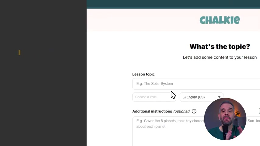 Chalkie AI Review: Effortless Lesson & Worksheet Generation