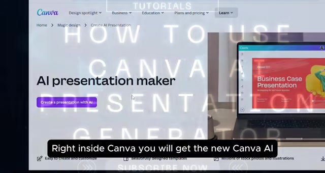 Canva AI Presentation Generator: Create Stunning Slides Easily