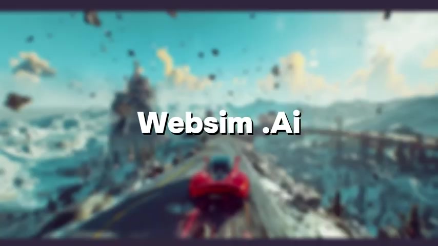 Websim AI: Create Games and Apps with Just a Few Prompts