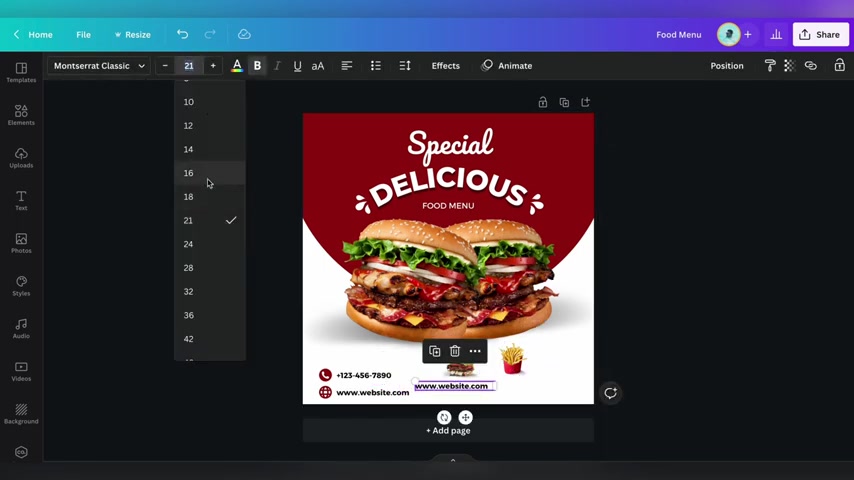 Create Stunning Food Menu Designs with Canva: A Tutorial