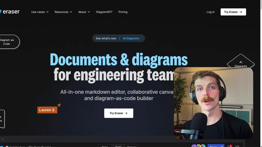 Diagram GPT and Eraser.io: AI-Powered Diagramming Review