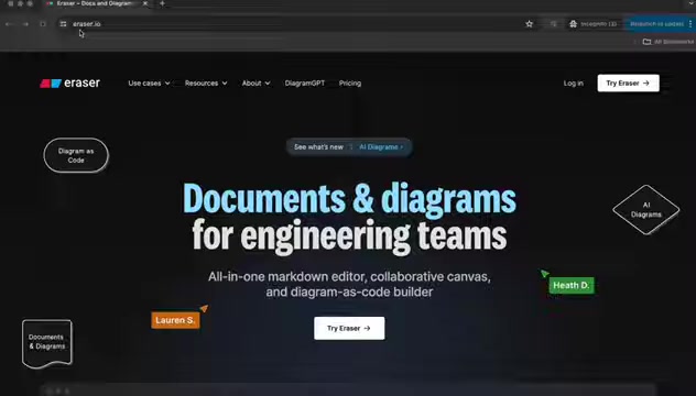 Eraser.io: Streamline Engineering Documentation with AI