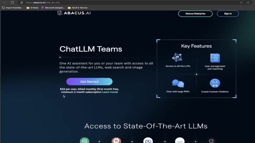 Abacus.AI ChatLLM Teams: KI-Chatbots einfach erstellen und verbinden