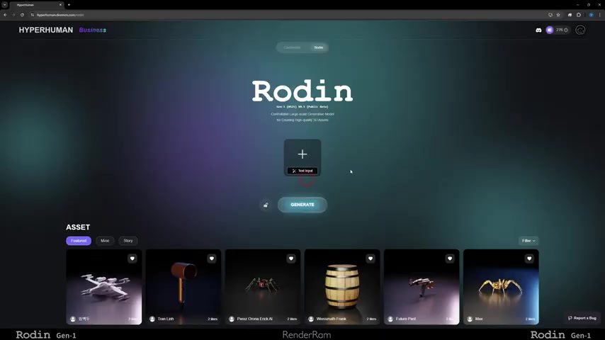 Rodin Gen-1: Revolutionizing 3D Modeling with AI - A Deep Dive