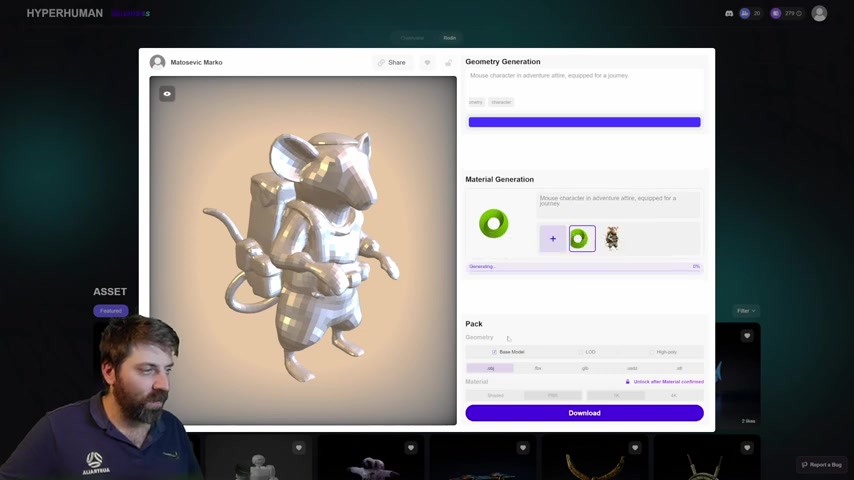 Rodin AI : Générer des modèles 3D avec l'IA et Blender