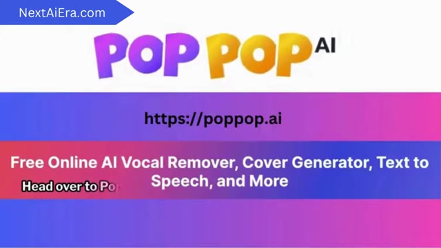 PopPop AI：免费在线AI语音生成器，无限创作可能