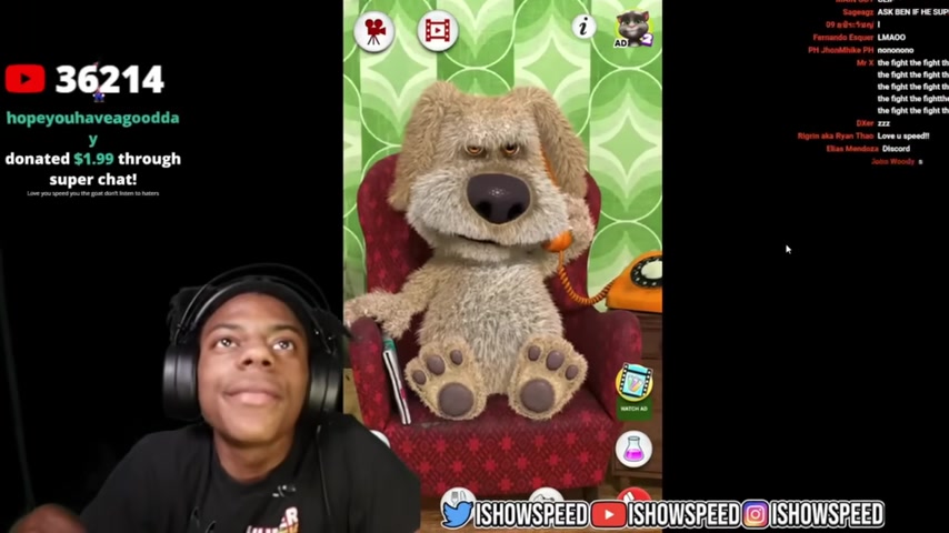 IShowSpeed's Hilarious Talking Ben Encounters: Funniest Moments