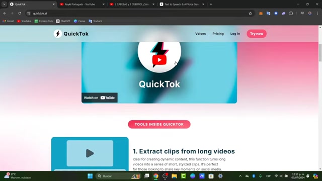 QuickTok: La Mejor App de Doblaje con IA en 2025