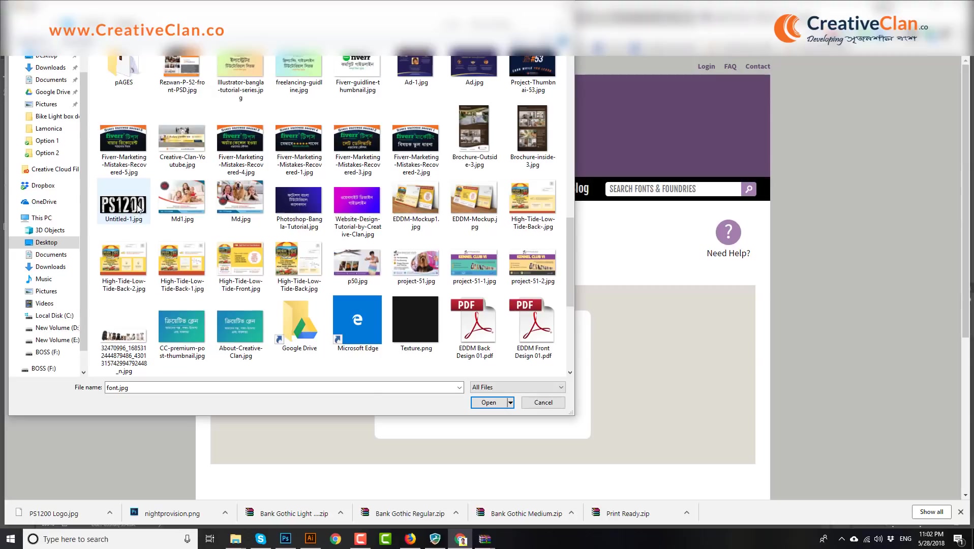 Identificar fuentes de una imagen: Guía completa con Font Squirrel