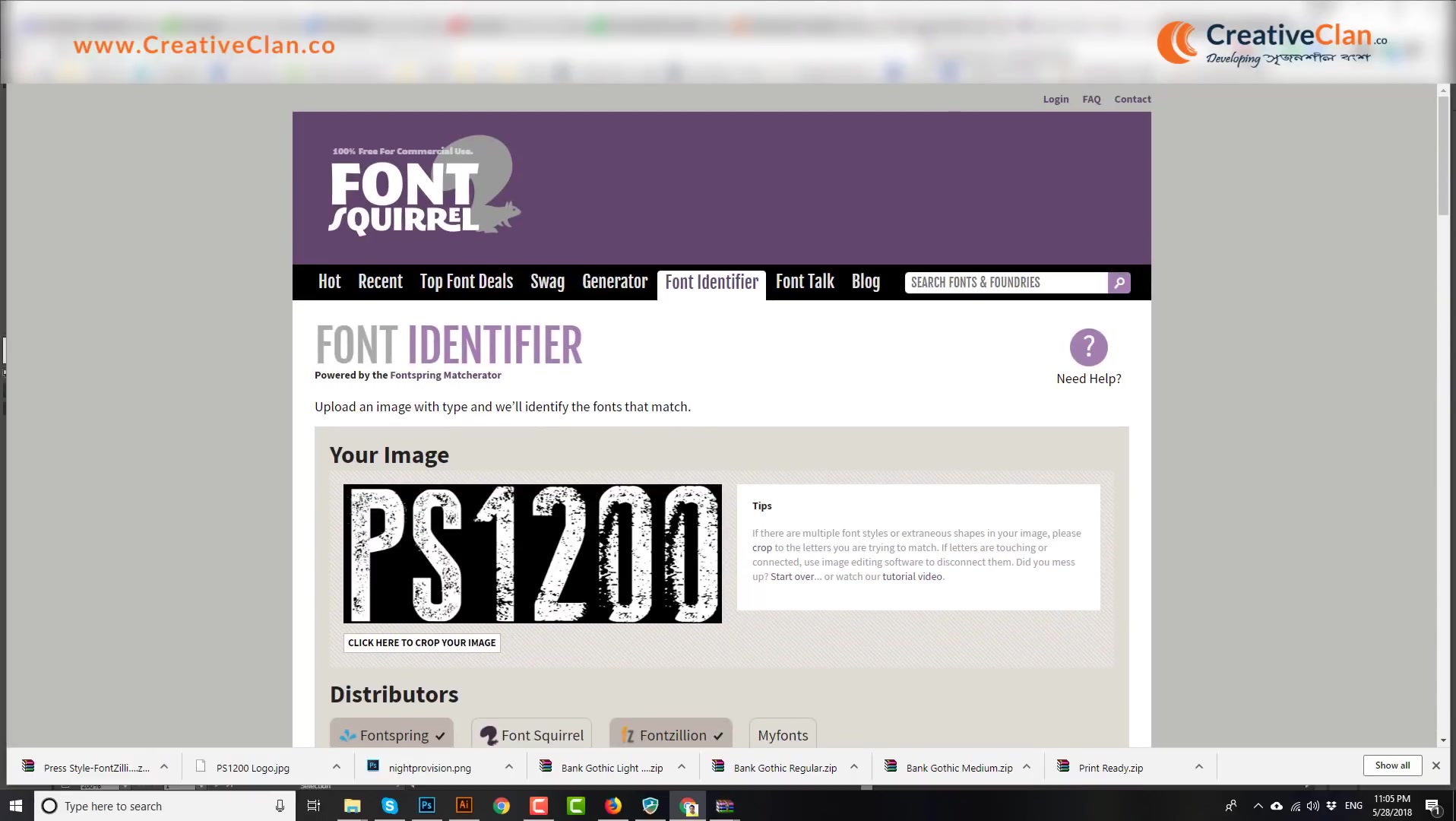 Identificar fuentes de una imagen: Guía completa con Font Squirrel