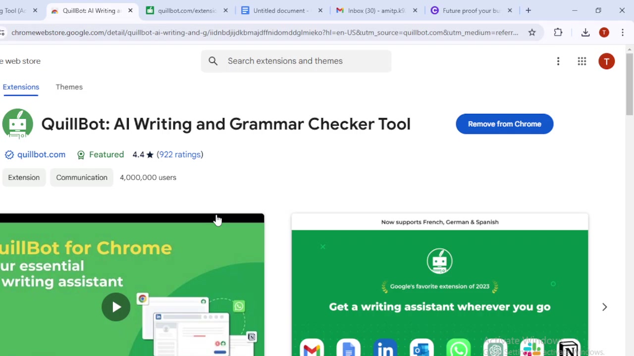 QuillBot: AI Writing and Grammar Checker Tool Review
