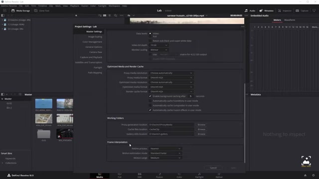 Mastering Frame Interpolation in DaVinci Resolve for Smooth Video