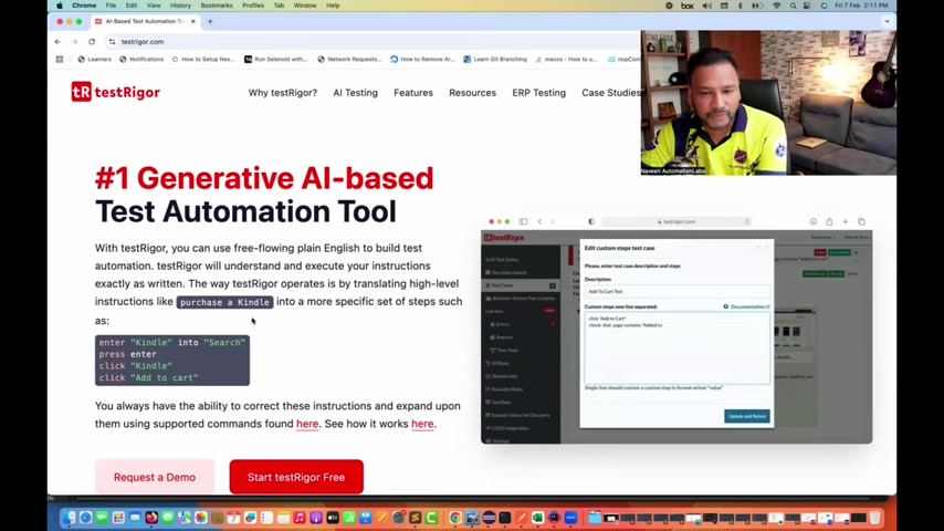 TestRigor: AI-Powered, Codeless Test Automation Tool for 2025