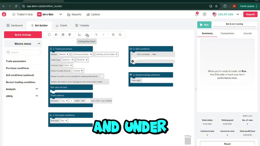 Create Your Own Algorithmic Trading Bot with Deriv Bot Builder