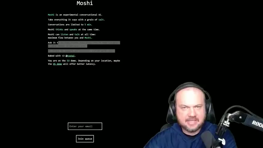 Moshi AI：实时对话式 AI 助手深度测评与趣味互动体验