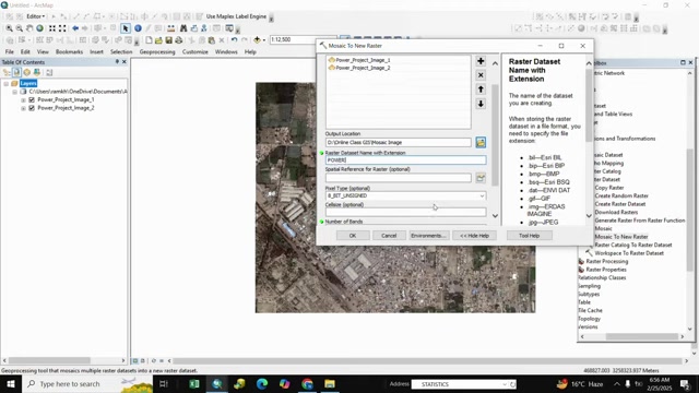 Mosaic Raster Images in ArcGIS: A Comprehensive Guide